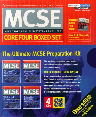 MCSE Certification Press Core Four Boxed Set | 天瓏網路書店