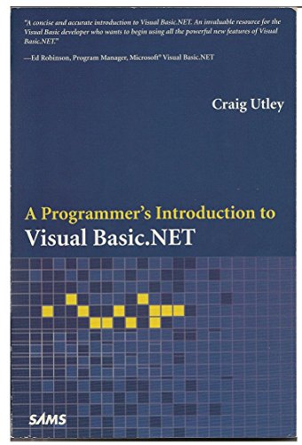 A Programmer's Introduction to Visual Basic.NET | 天瓏網路書店