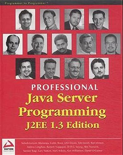 Professional Java Server Programming J2EE, 1.3 Edition (Paperback) | 天瓏網路書店