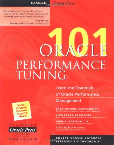 Oracle Performance Tuning 101 | 天瓏網路書店
