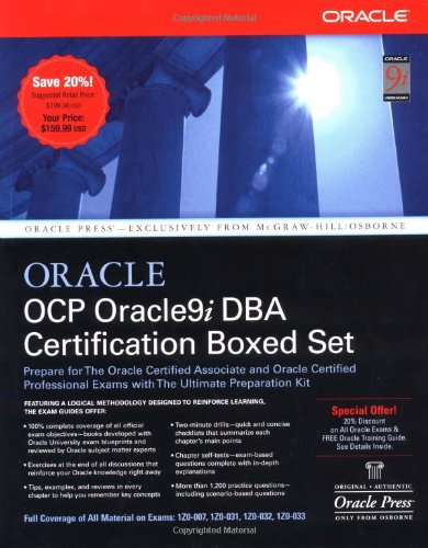 OCP Oracle9i DBA Certification Boxed Set | 天瓏網路書店
