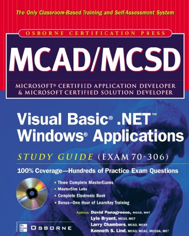 MCAD/MCSD Visual Basic.NET Windows Applications Study Guide (Exam 70-306) | 天瓏網路書店