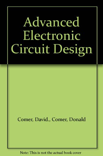 Advanced Electronic Circuit Design | 天瓏網路書店