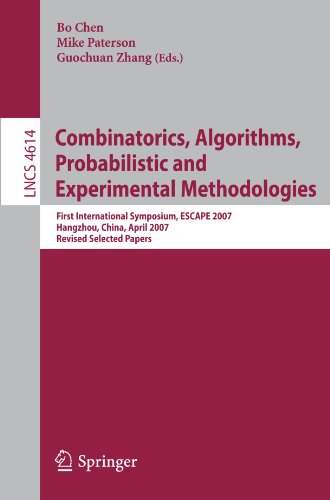 Combinatorics, Algorithms, Probabilistic and Experimental Methodologies ...