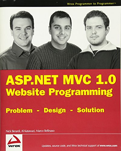 ASP.NET MVC 1.0 Website Programming: Problem - Design - Solution (Paperback) | 天瓏網路書店