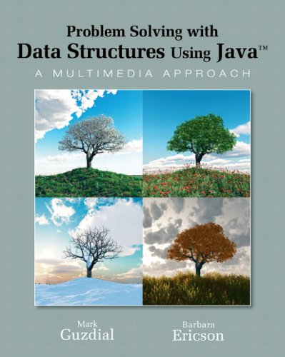 Problem Solving with Data Structures Using Java: A Multimedia Approach | 天瓏網路書店
