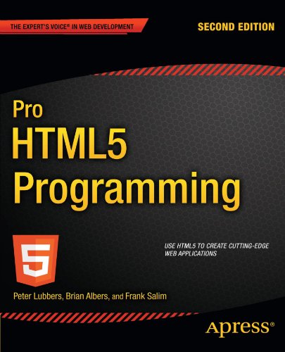 Pro HTML5 Programming, 2/e (Paperback) | 天瓏網路書店