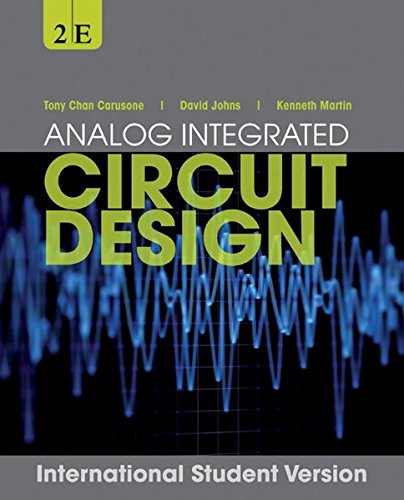 Analog Integrated Circuit Design, 2/e (IE-Paperback) | 天瓏網路書店