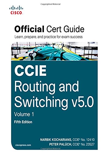 CCIE Routing and Switching v5.0 Official Cert Guide, Volume 1, 5/e (Hardcover) | 天瓏網路書店