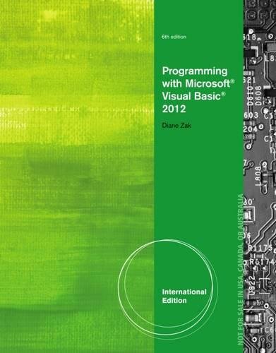 Programming with Microsoft Visual Basic 2012, 6/e (IE-Paperback) | 天瓏網路書店