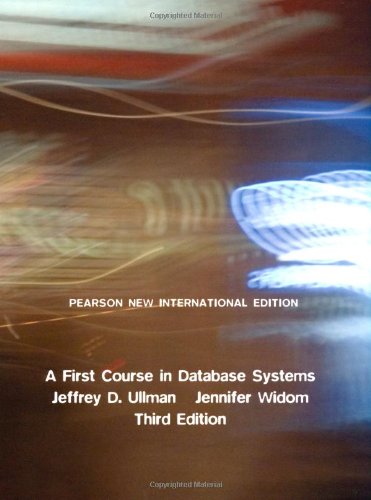 A First Course in Database Systems, 3/e (NIE-Paperback) | 天瓏網路書店