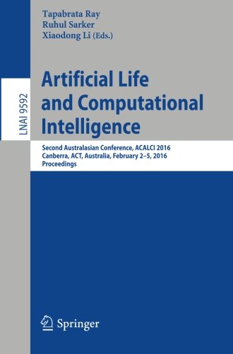 Artificial Life and Computational Intelligence: Second Australasian ...