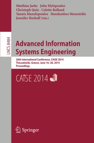 Advanced Information Systems Engineering: 26th International Conference ...