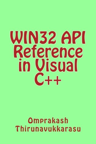 WIN32 API Reference in Visual C++ | 天瓏網路書店