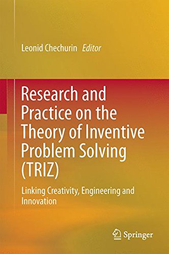 Research and Practice on the Theory of Inventive Problem Solving (TRIZ ...