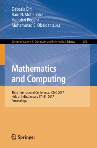 Mathematics and Computing: Third International Conference, ICMC 2017 ...