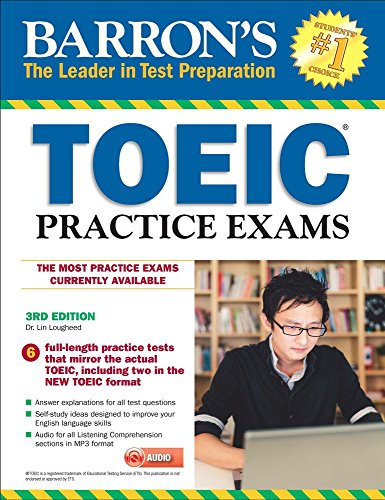 Barron's TOEIC Practice Exams with MP3 CD, 3rd Edition | 天瓏網路書店