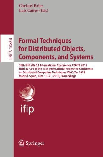 Formal Techniques for Distributed Objects, Components, and Systems: 38th IFIP WG 6.1 ...