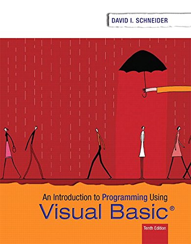 Introduction to Programming Using Visual Basic (10th Edition) | 天瓏網路書店