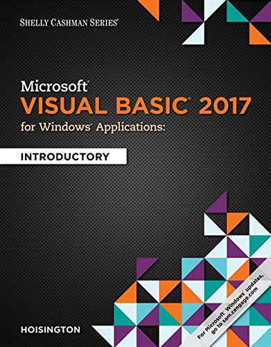 Microsoft Visual Basic 2017 for Windows Applications: Introductory ...