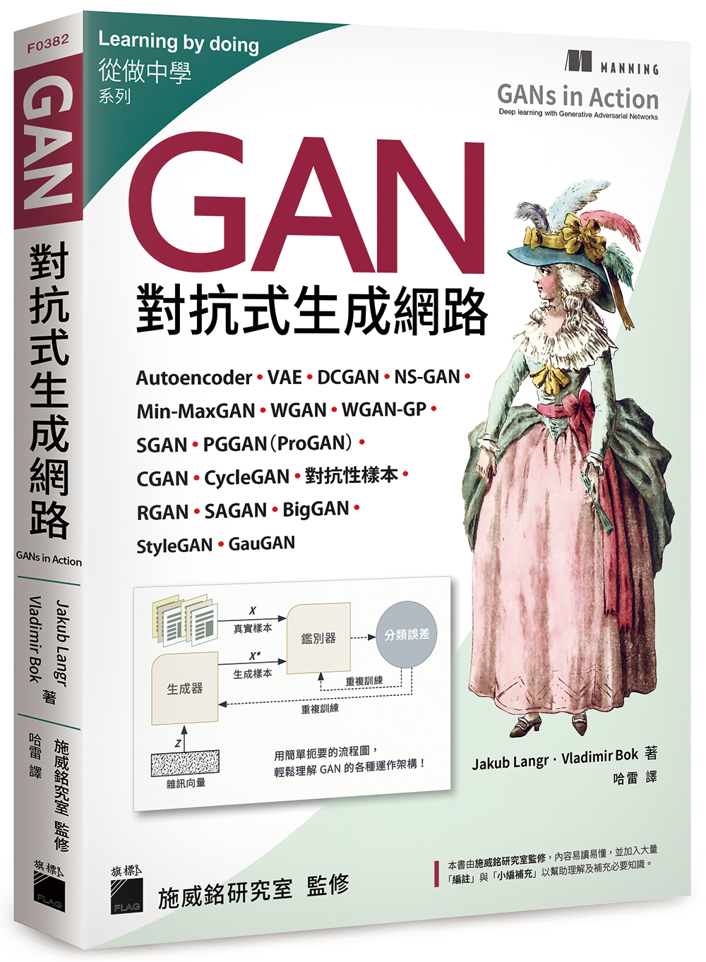 GAN 對抗式生成網路 (GANs in Action: Deep learning with Generative Adversarial Networks) | 天瓏網路書店