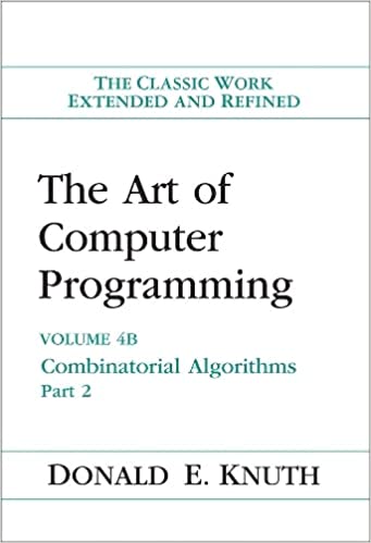 The Art of Computer Programming: Combinatorial Algorithms, Volume 4B (Hardcover) | 天瓏網路書店