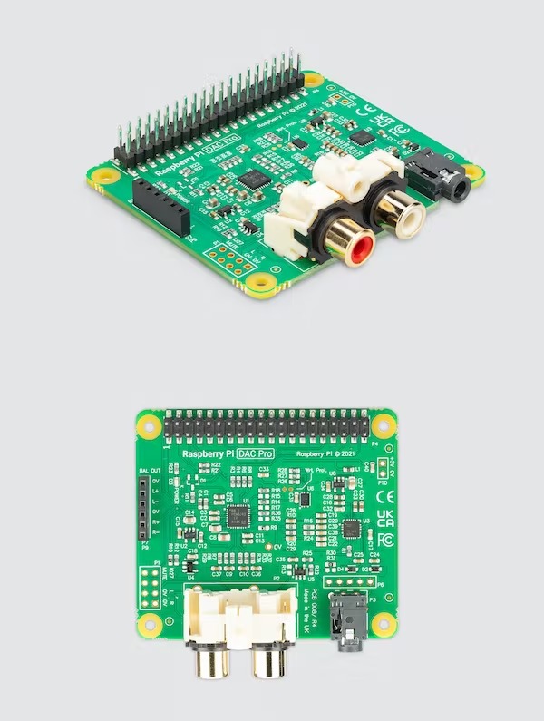 Raspberry Pi DAC Pro 擴充板 | 音效卡 | DAC HAT | 天瓏網路書店