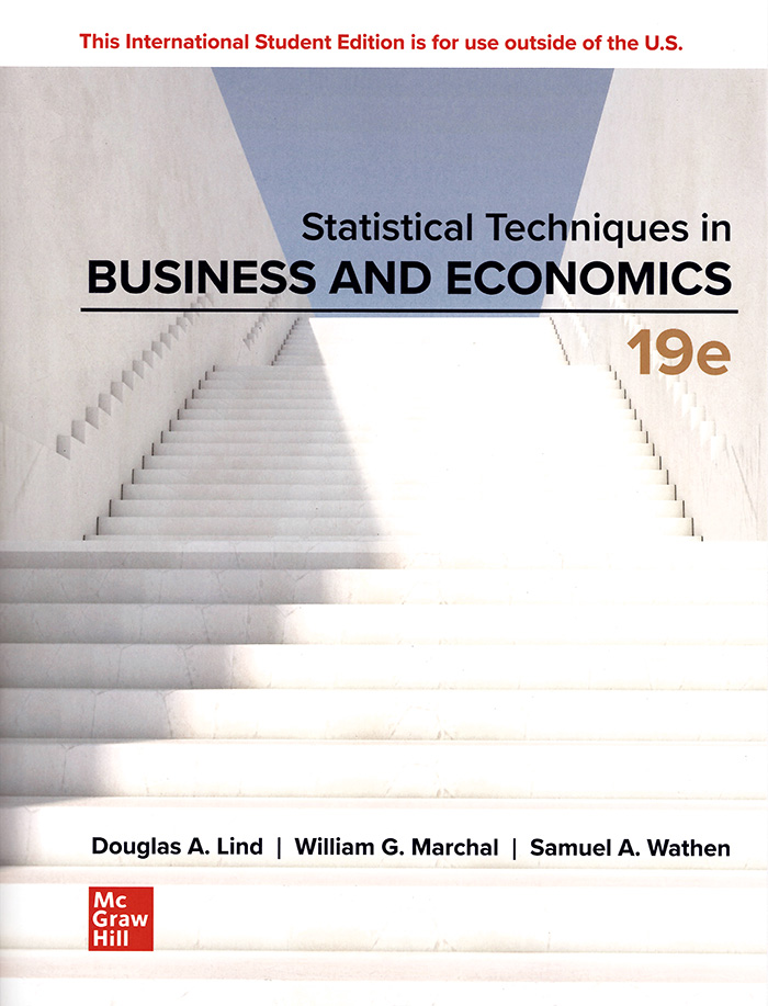 Statistical Techniques in Business & Economics, 19/e (Paperback) | 天瓏網路書店