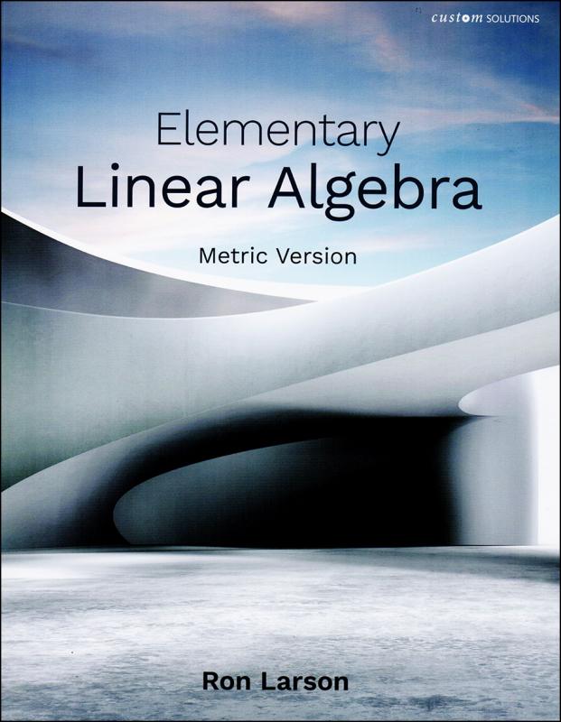 Elementary Linear Algebra, 8/e (Metric Version) (Paperback) | 天瓏網路書店