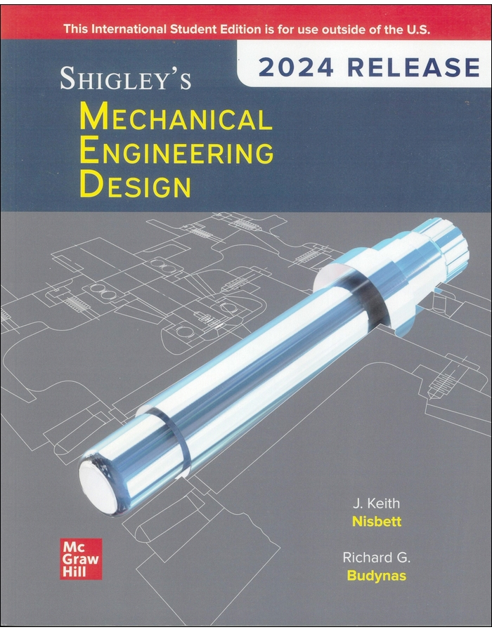 Shigley's Mechanical Engineering Design, 12/e (混合制) (2024 Release) | 天瓏網路書店